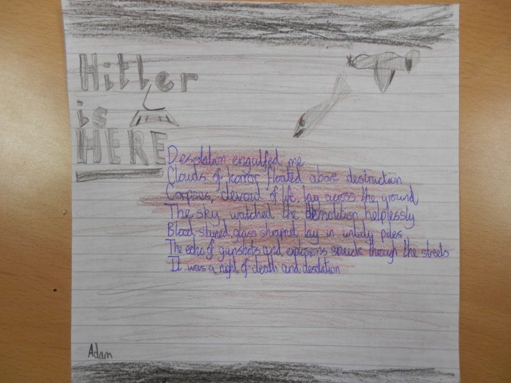 World War 2 poetry. – Cotteridge Primary School